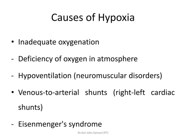 Hypoxia | PDF | Lung and Respiratory Health | Diseases and Conditions