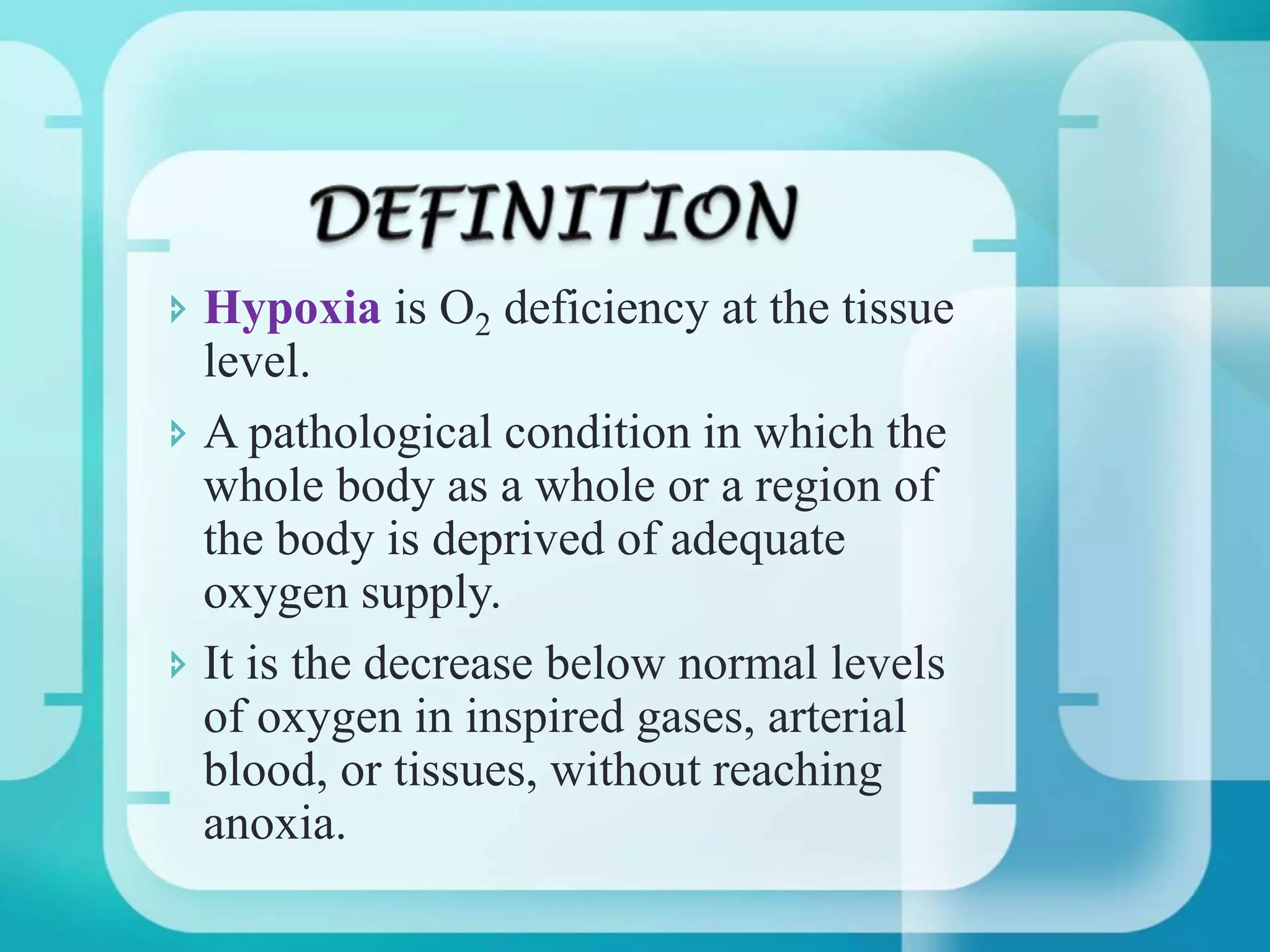 Hypoxia | PPTX