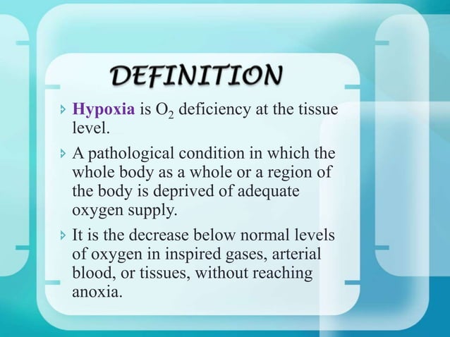 Hypoxia | PPTX