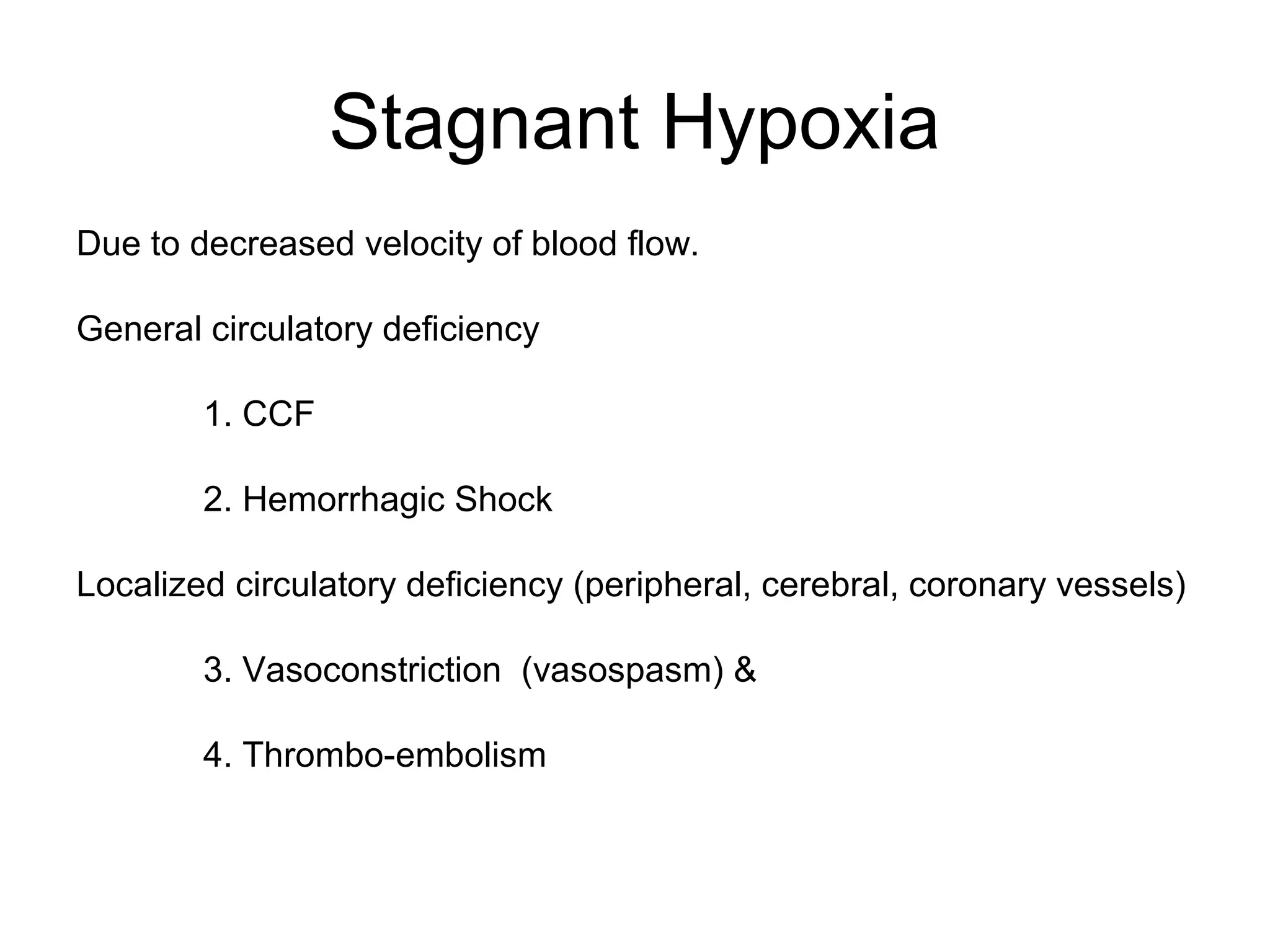 Hypoxia :types , causes,and its effects | PPT