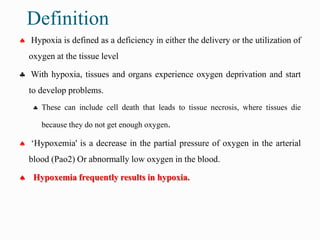 Hypoxia | PPTX