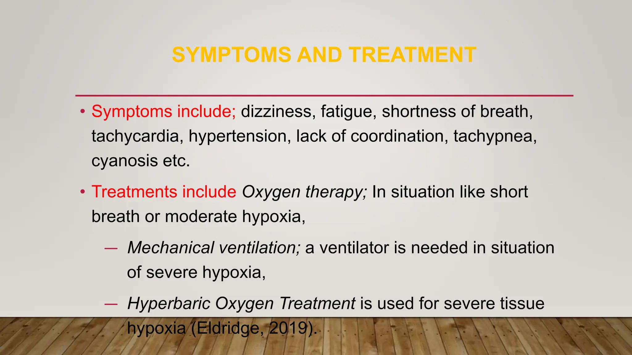 Hypoxia: Its Physiology and Pathophysiology | PPTX
