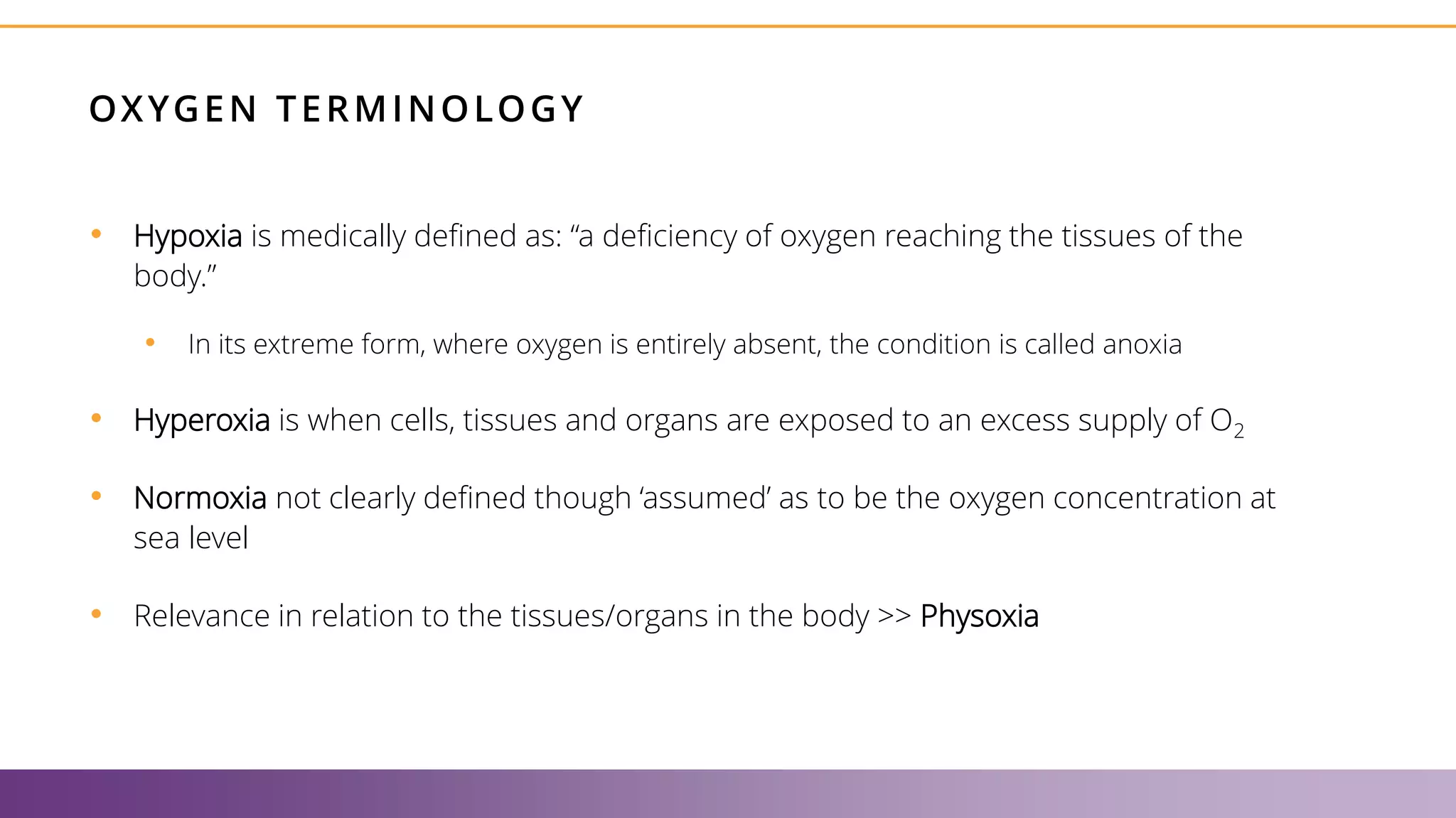 What is hyperoxia, normoxia and hypoxia to cells: Why researchers ...