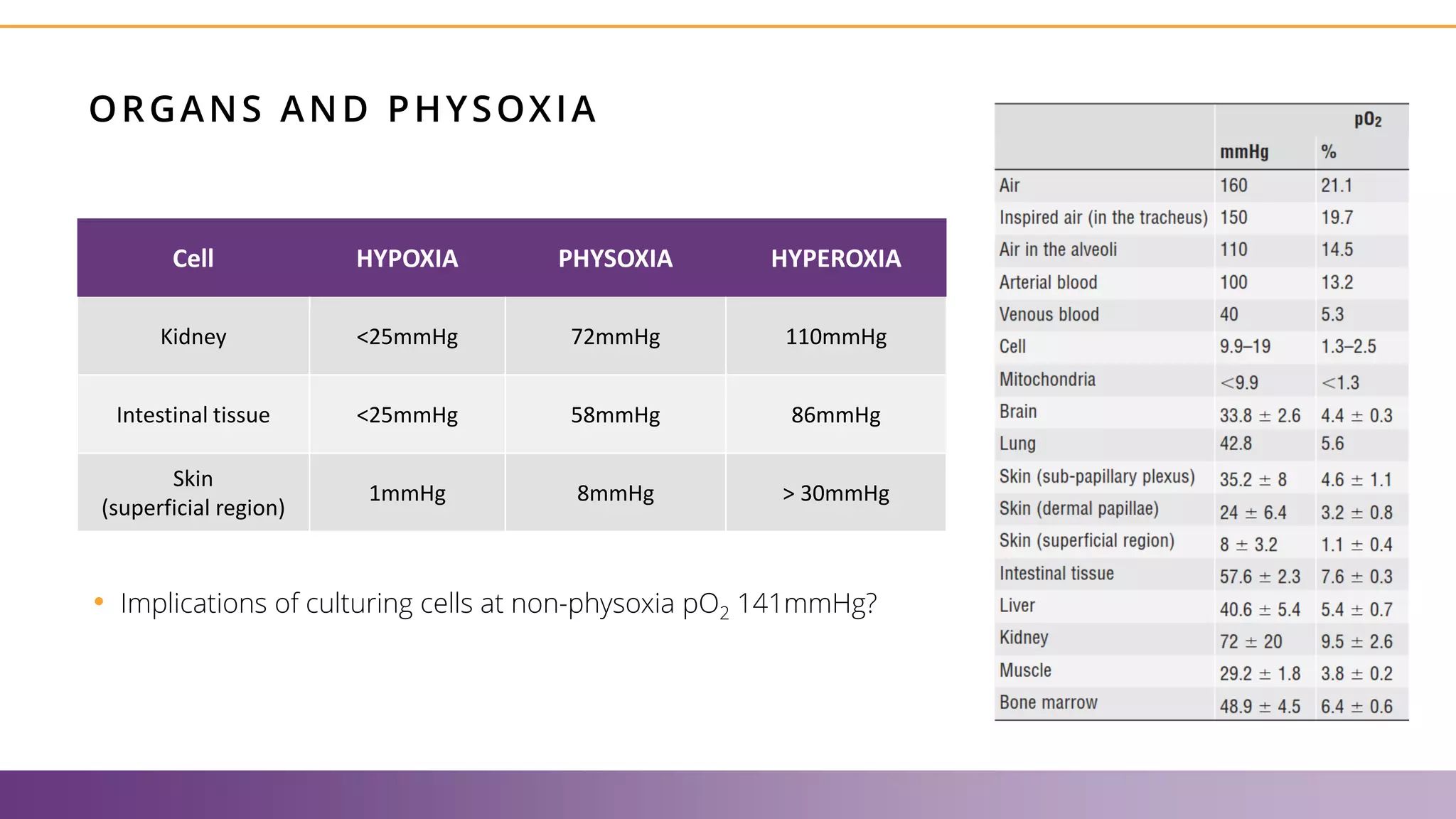 What is hyperoxia, normoxia and hypoxia to cells: Why researchers ...
