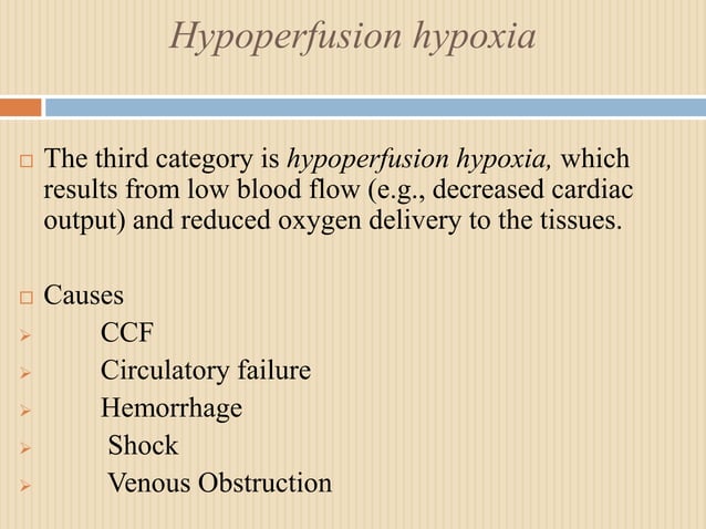 hypoxia and hypercapnia.pptx | Blood Disorders | Diseases and Conditions