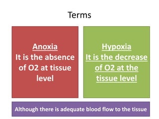 Hypoxia and its effects | PPTX