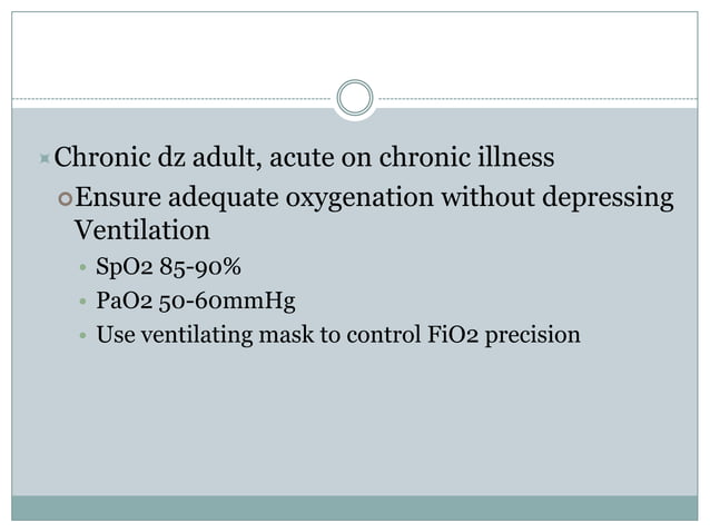 Hypoxia and oxygen therapy | PPT