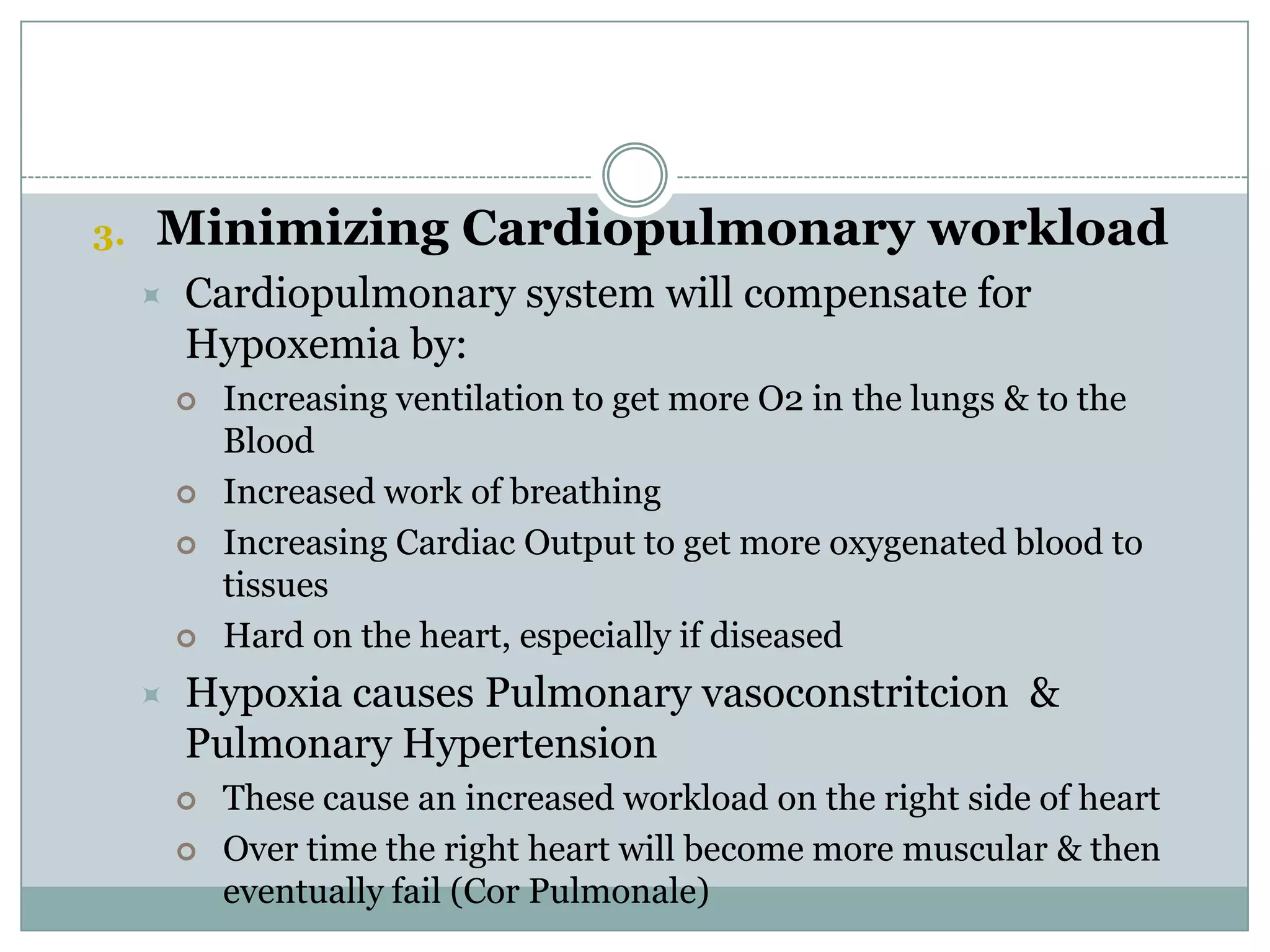 Hypoxia and oxygen therapy | PPTX
