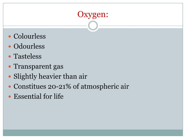 Hypoxia and oxygen therapy | PPTX