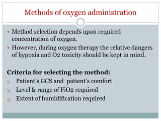 Hypoxia and oxygen therapy | PDF