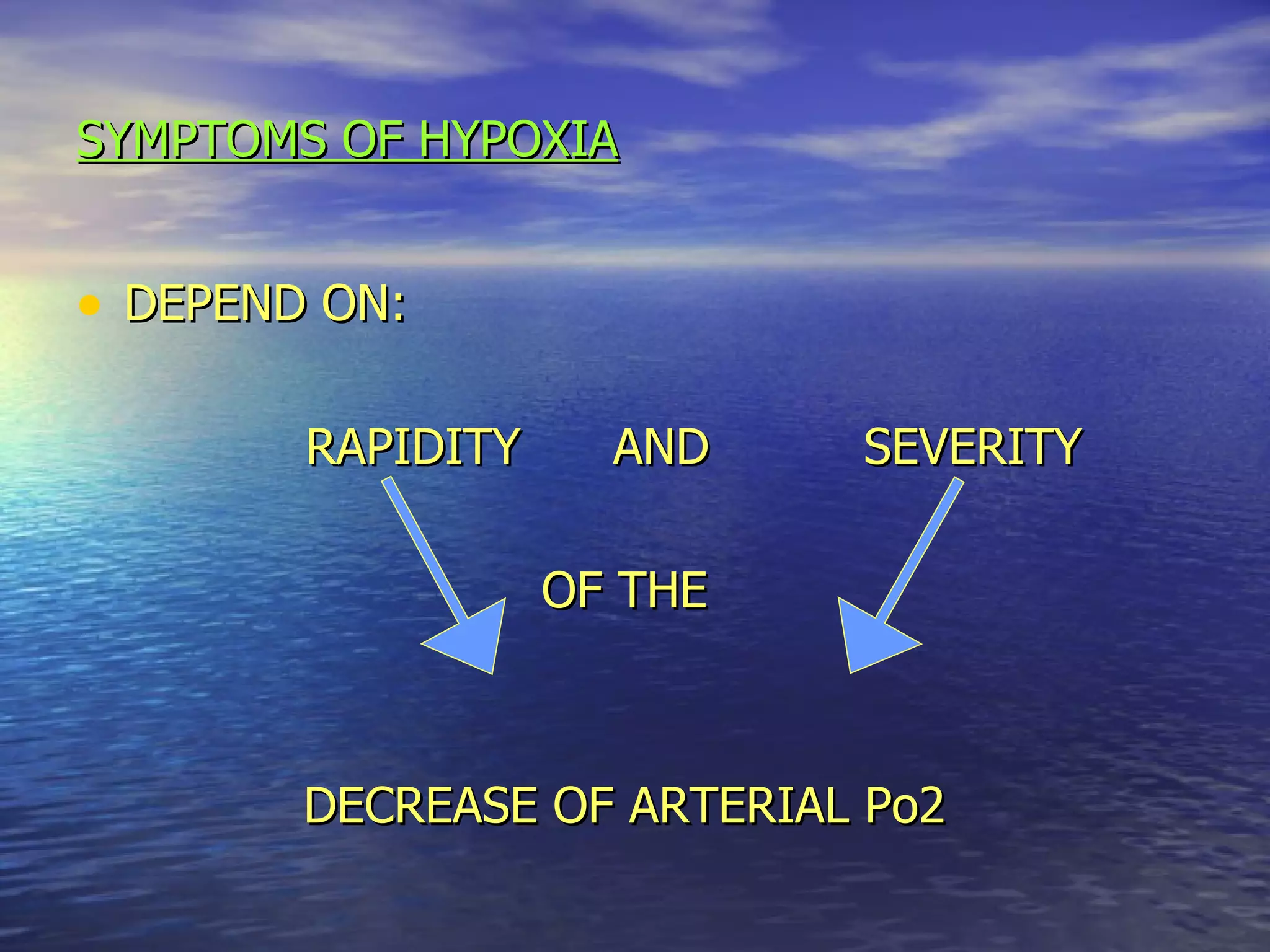 Hypoxia and oxygen therapy 3 | PPT