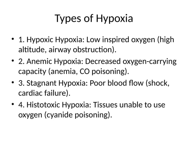 Ppt on Hypoxia,Hypercapnia and Hypoxemia.pptx