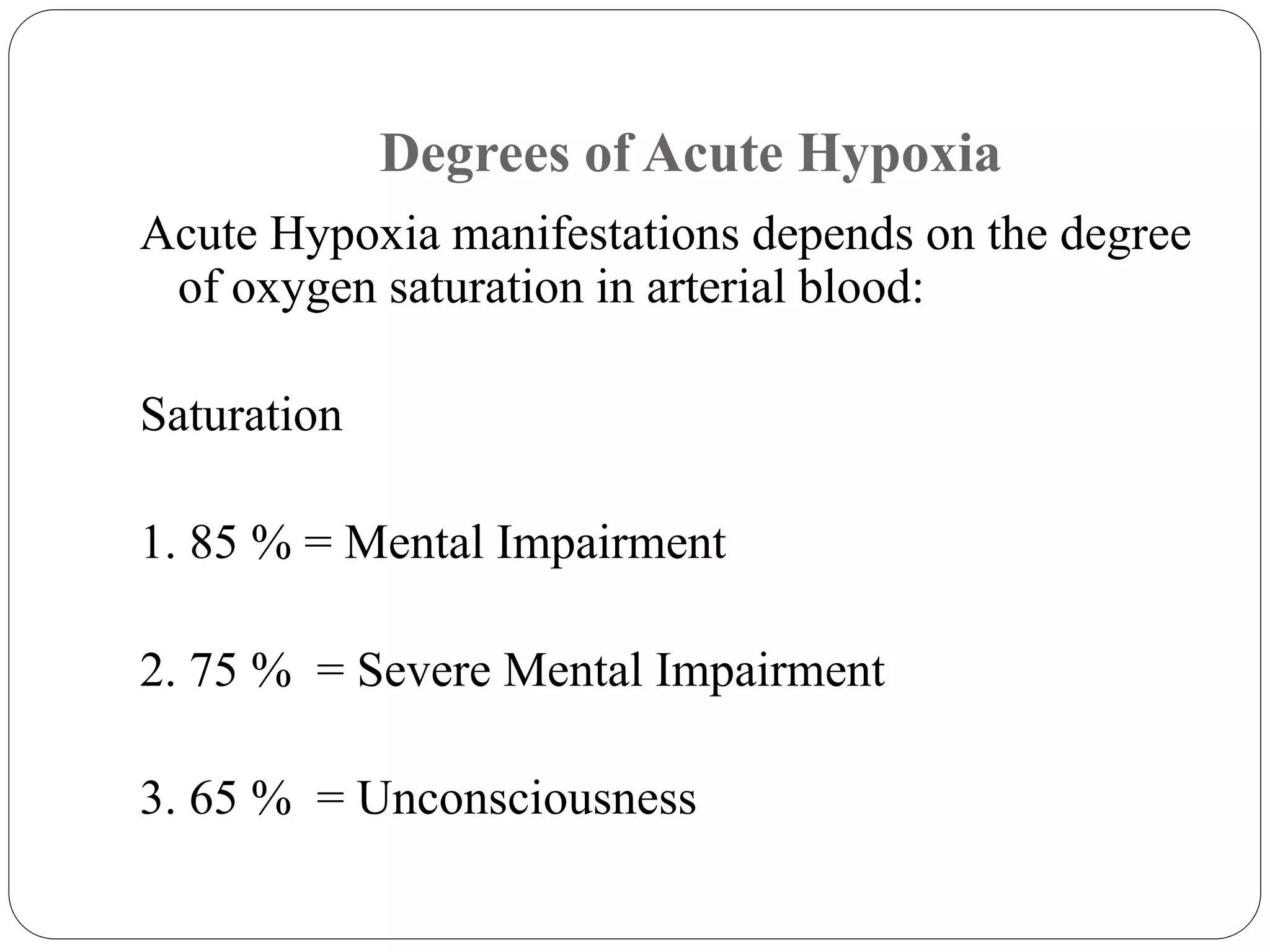 Hypoxia | PPTX