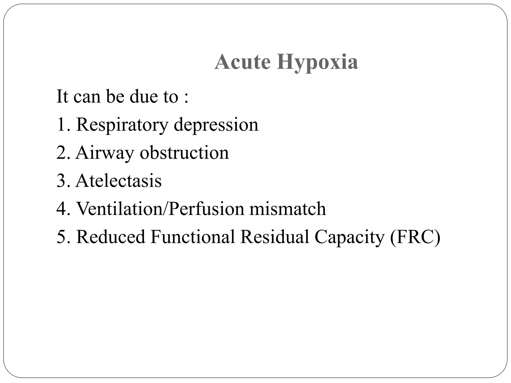 Hypoxia | PPTX