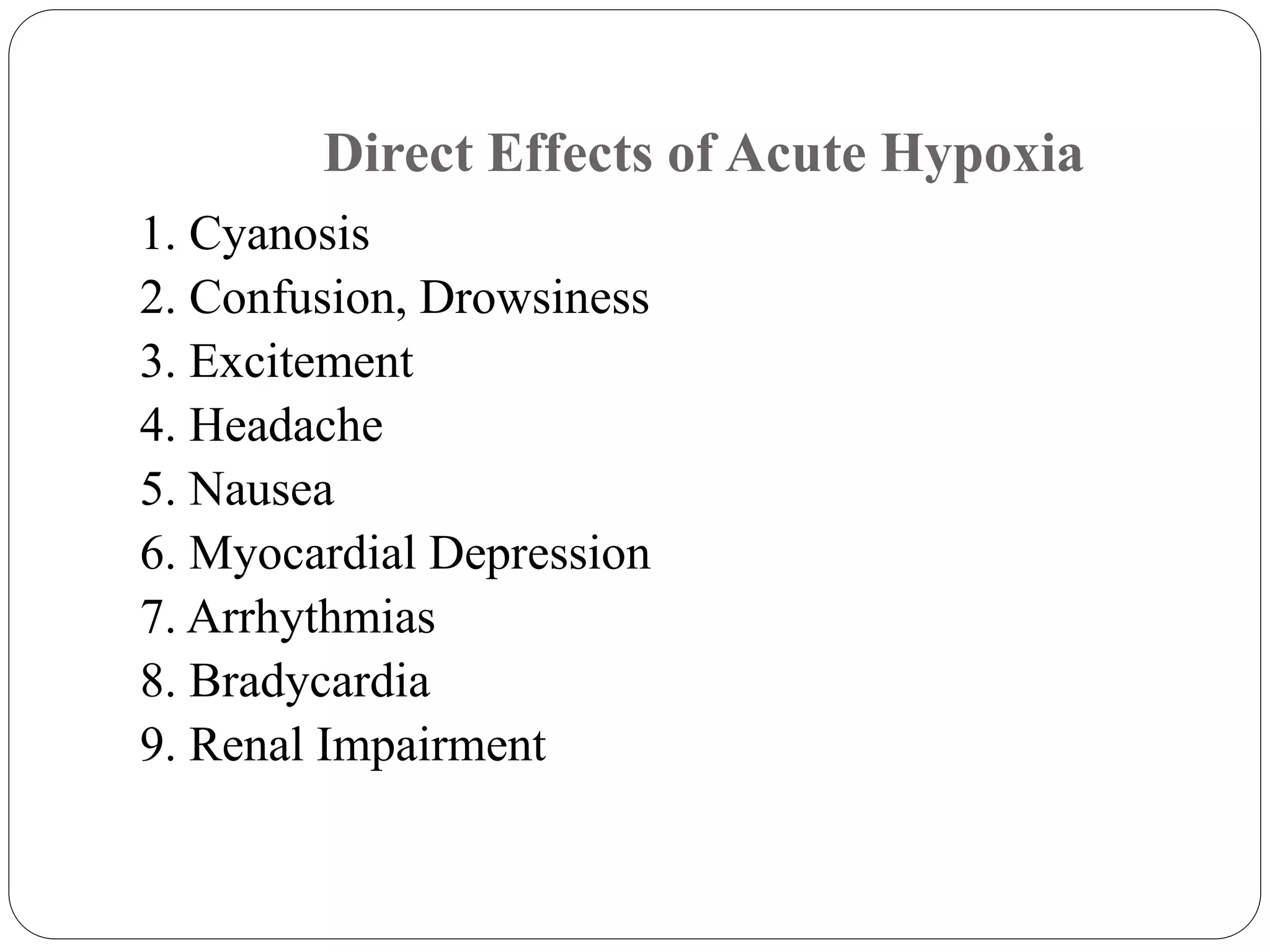 Hypoxia | PPTX