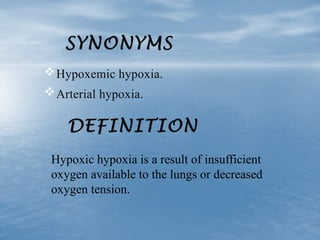 hypoxia ppt[1].pptx.. 1ST BDS, PHYSIOLOGY | PPTX