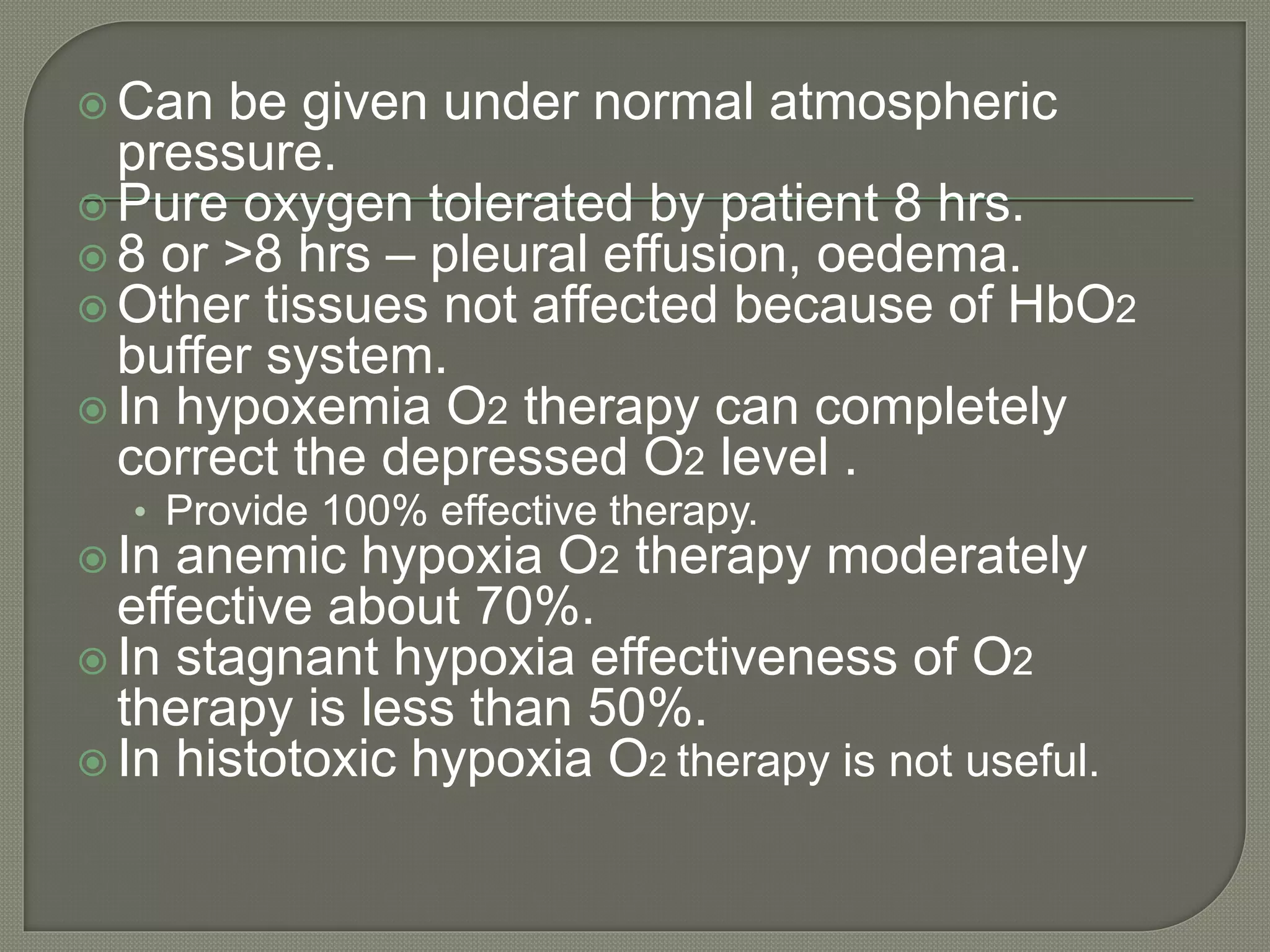 Hypoxia presentation | PPTX