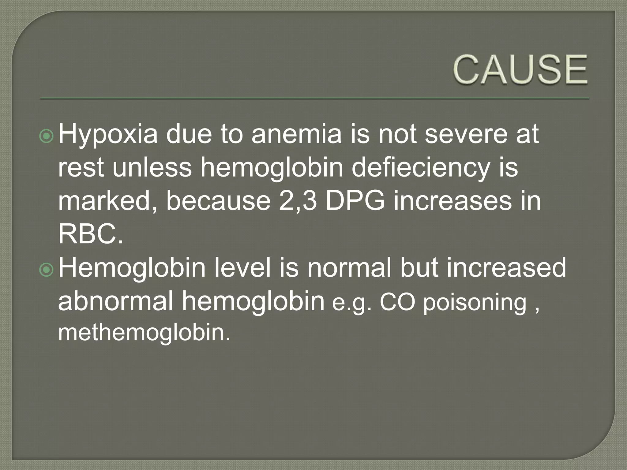 Hypoxia presentation | PPTX