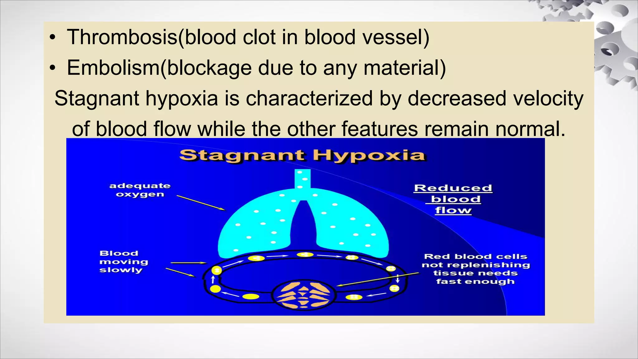 Hypoxia Respiratiory System; causes, classification, symptoms | PDF