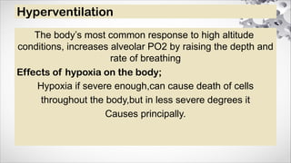 Hypoxia Respiratiory System; causes, classification, symptoms | PDF