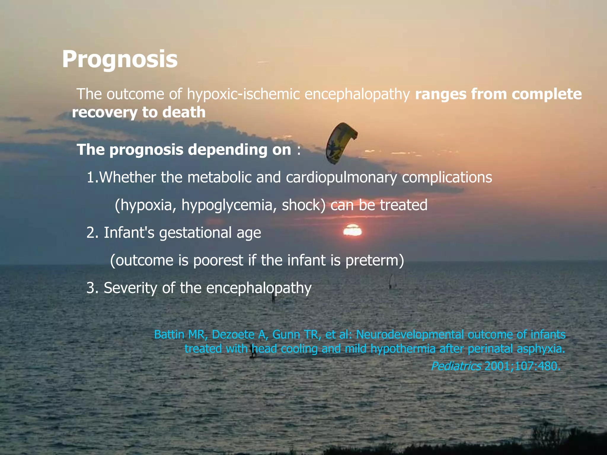 Hypoxic ischemic encephalopathy | PPT
