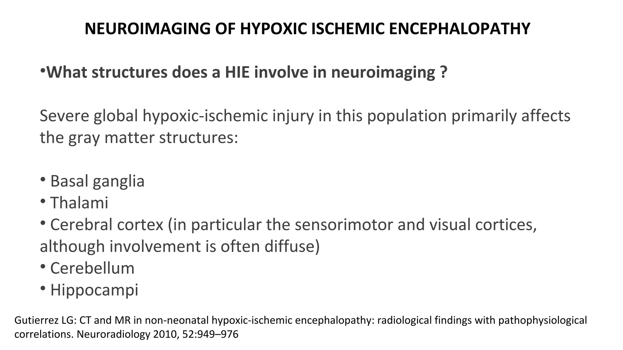 Hypoxic ischemic encephalopathy | PPT