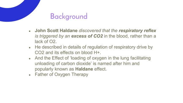 Hypoxic respiratory drive | PPTX