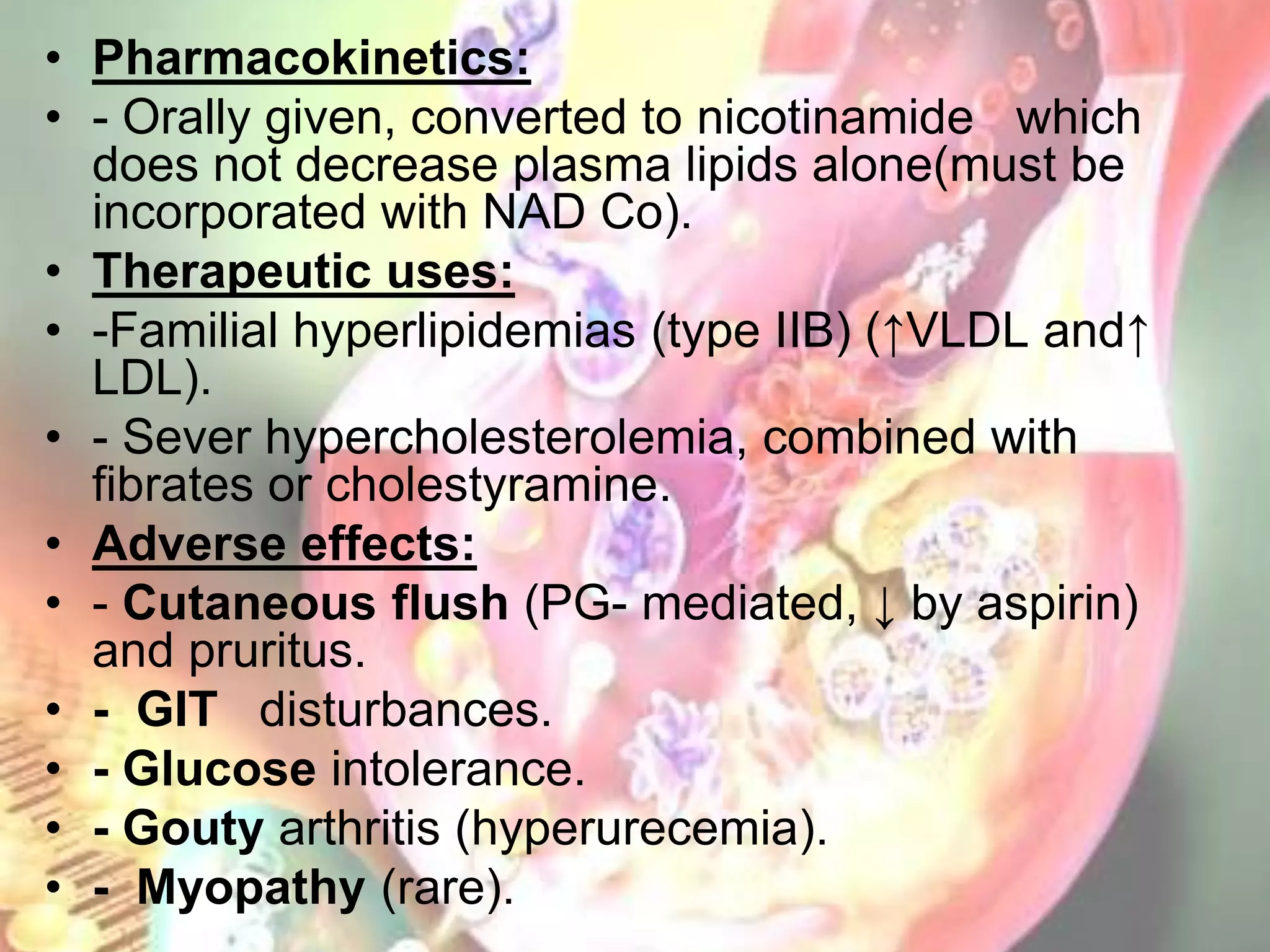 Hyperlipidemia and drug therapy for hyperlipidemia | PPTX