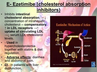 Hyperlipidemia and drug therapy for hyperlipidemia | PPTX