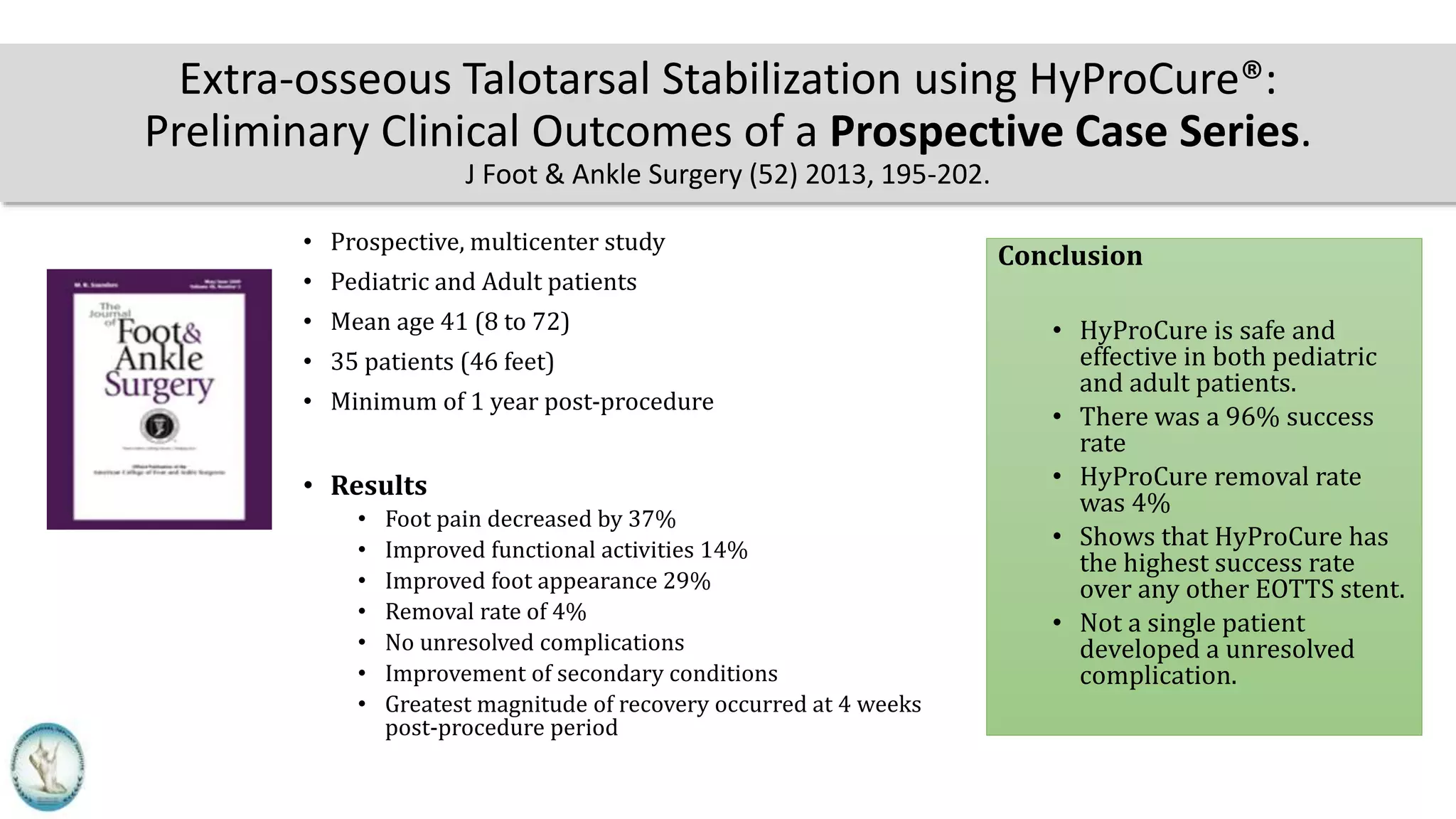 HyProCure Verse Calcaneo-Stop | PPTX