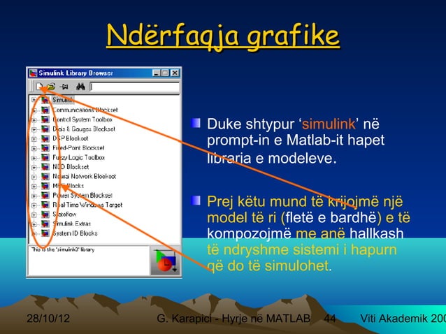 Hyrje ne matlab | PPT