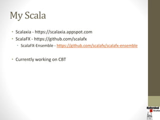Hyderabad Scala Community first meetup | PPTX