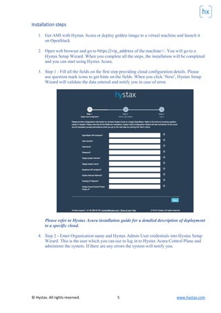 Hystax Acura Live Migration and Disaster Recovery | PDF