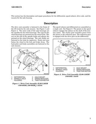 Hyster a216 (j40 xm2) forklift service repair manual | PDF