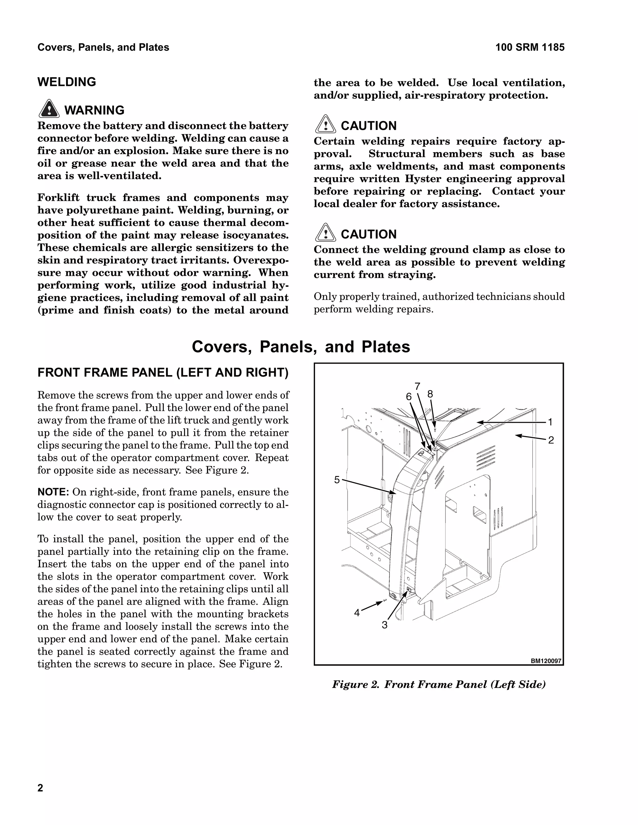 Hyster a265 (n30 zdrs) forklift service repair manual | PDF