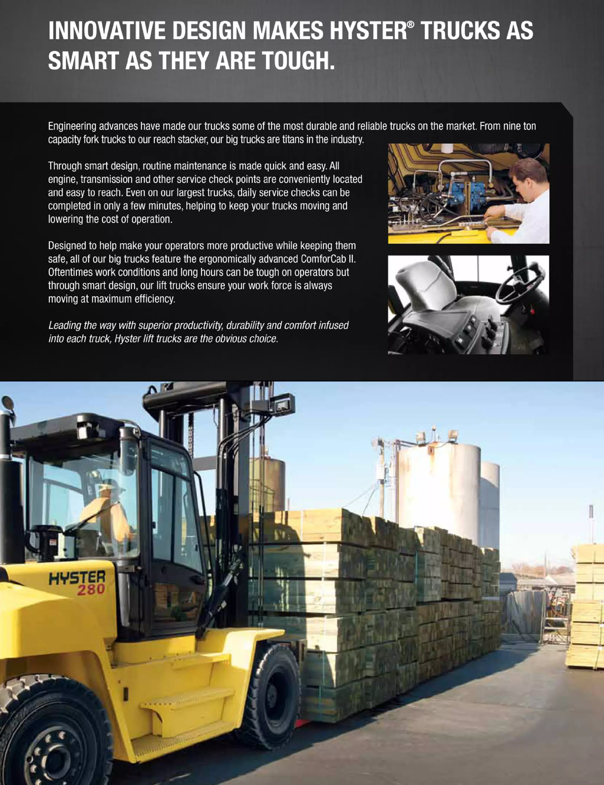 Hyster Big Trucks Brochure | PDF