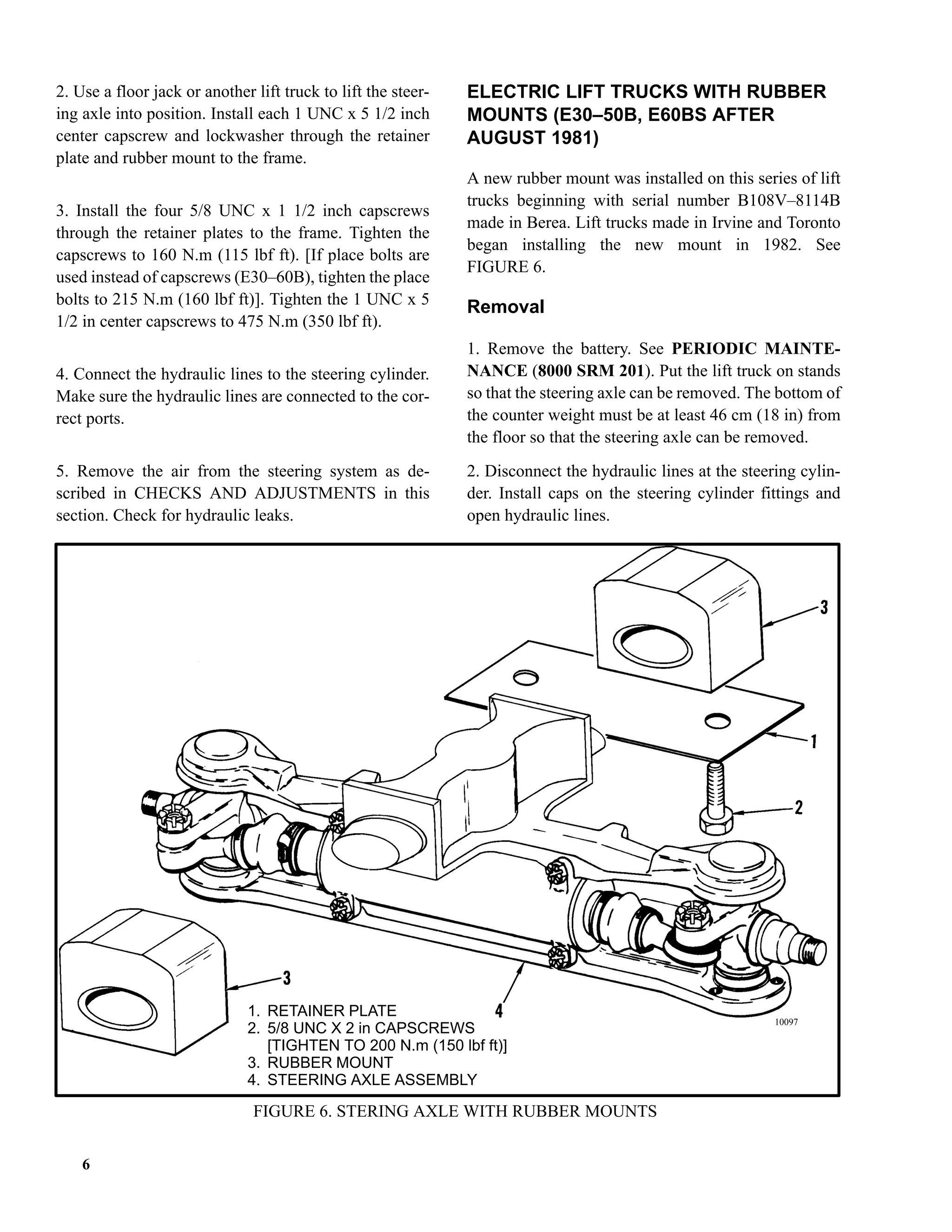 Hyster c004 (s100 e) forklift service repair manual | PDF