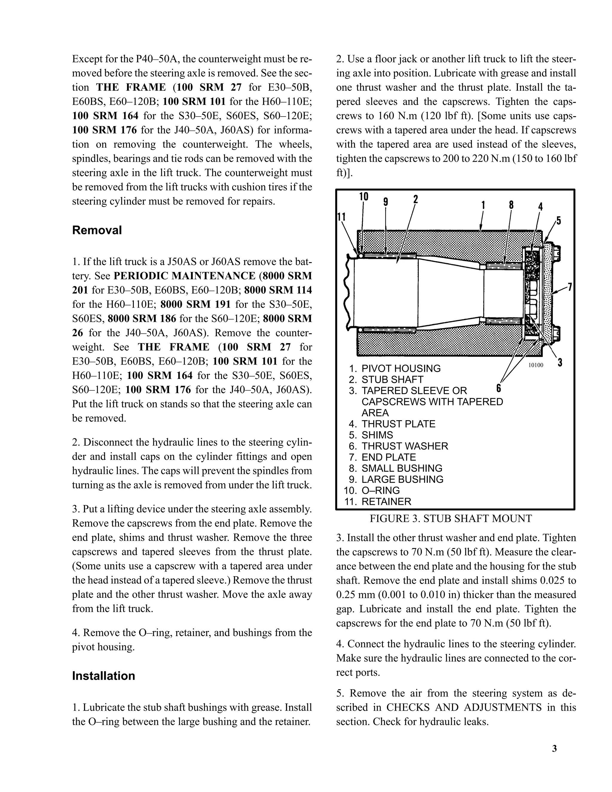 Hyster c004 (s100 e) forklift service repair manual | PDF