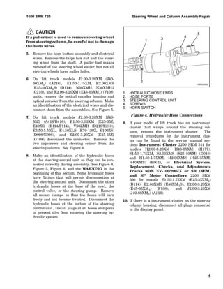 Hyster e114 (e40 zs) forklift service repair manual | PDF