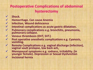 Hysterectomy | PPTX