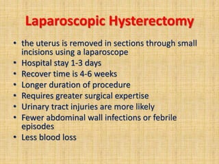 Hysterectomy | PPTX