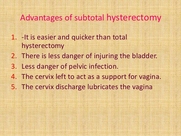 Hysterectomy
