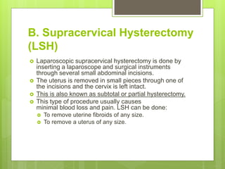 Hysterectomy | PPTX