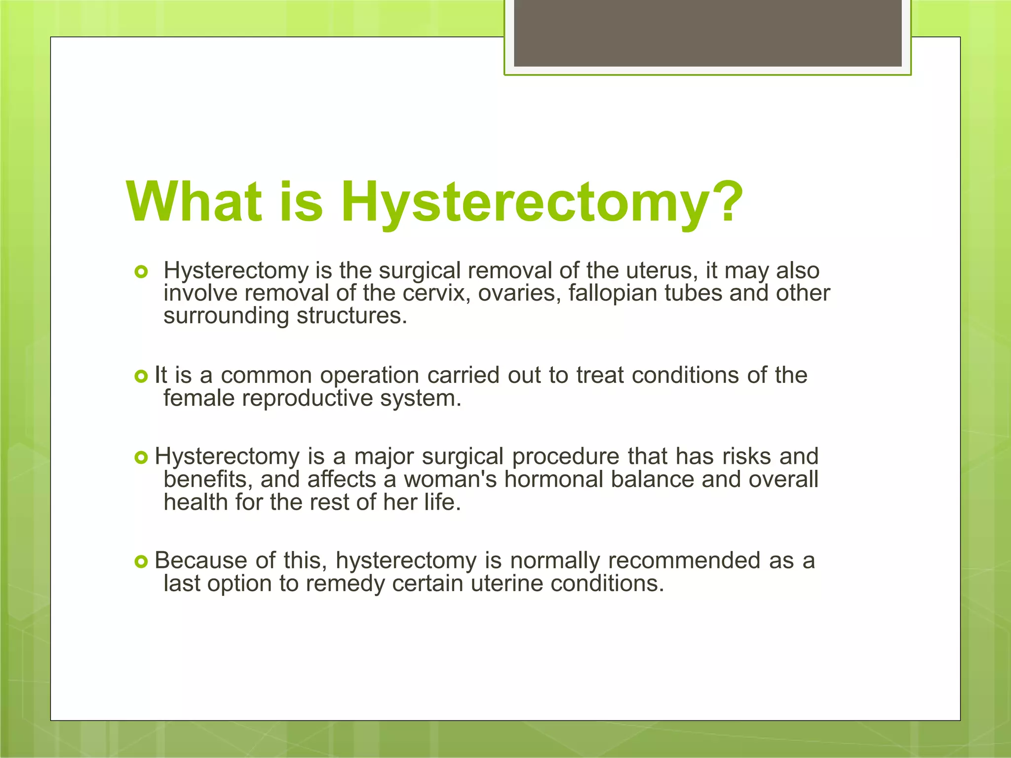 Hysterectomy.pptx