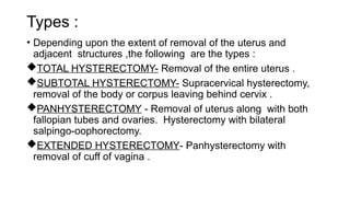 HYSTERECTOMY-WPS Office abdominal hysterectomy 56.pptx