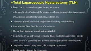 Hysterectomy simplified@ maran | PPTX