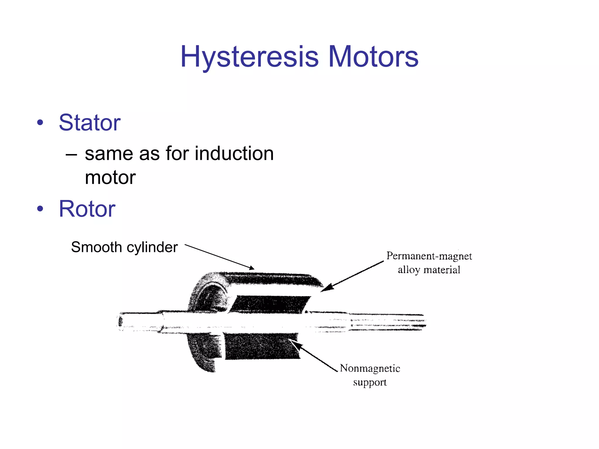 Hysteresis motor | PDF