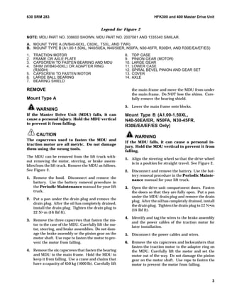 Hyster g118 (r30 xmf2) forklift service repair manual | PDF