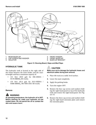 Hyster k019 (h300 hd2) forklift service repair manual | PDF