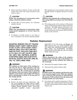 Hyster n005 (h110 ft) forklift service repair manual | PDF | First Aid | Injuries